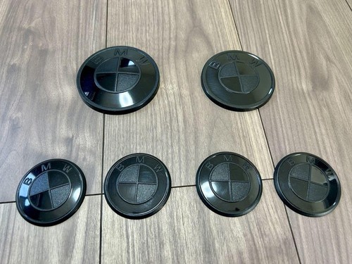 Emblem Set For Bmw Blackout | eBay