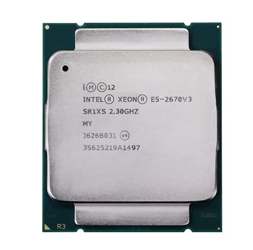 Intel Xeon E5-2670 V3 2.30GHZ SR1XS 30M 12-CORES LGA 2011-3 CPU processor | eBay