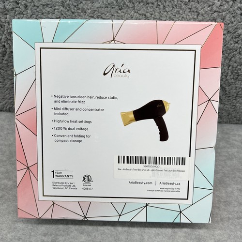 Aria Beauty Infrared Blowdryer with Ionic technology Hair Dryer 1300w ...
