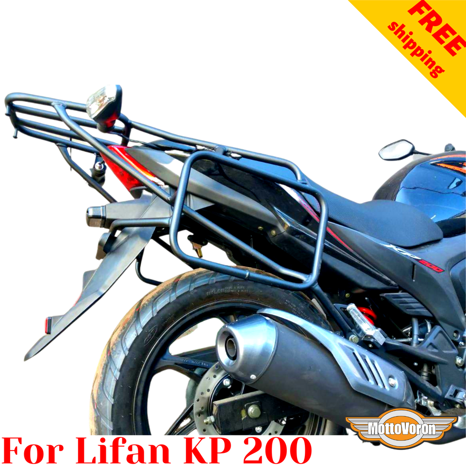 For Lifan KP 200 Luggage rack system Lifan 200cc Side rack for soft ...