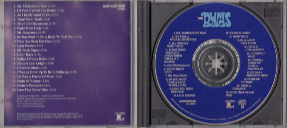 The Byrds - 20 Essential Tracks from the Boxed Set: 1965-1990 (CD, Jan ...