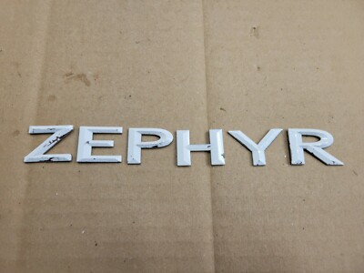Lincoln OEM 2004-2009 Zephyr Individual Letter Lettering Emblem Badge ...