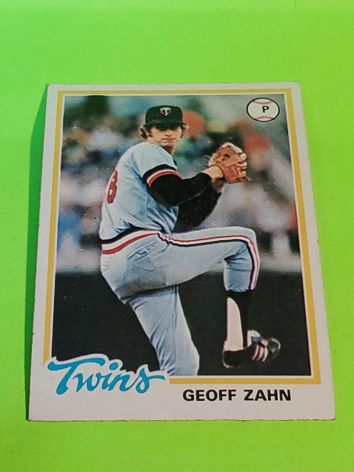 1978 Topps Baseball Card #27 Geoff Zahn - Minnesota Twins | eBay