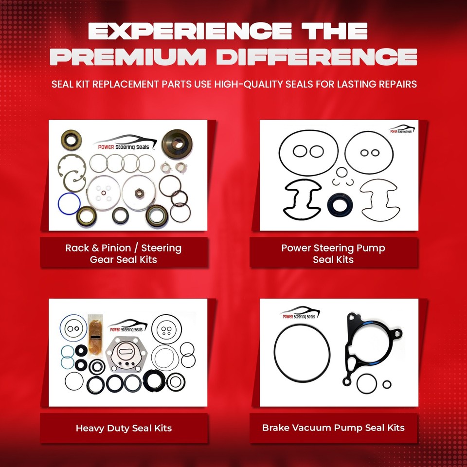 POWER STEERING RACK AND PINION SEAL KIT FITS CHEVROLET MONTE CARLO 1995 ...