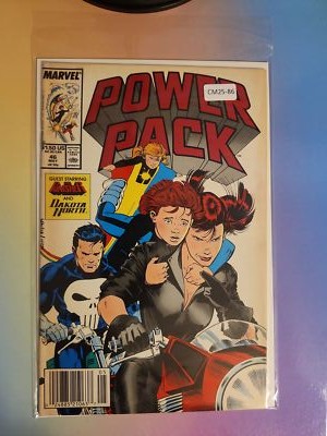 POWER PACK #46 VOL. 1 HIGHER GRADE 1ST APP NEWSSTAND MARVEL COMIC BOOK ...