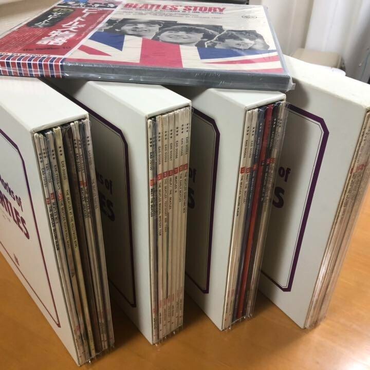 THE COMPLETE WORKS OF THE BEATLES Japan Limited Record Vinyl LP 4 BOX ...