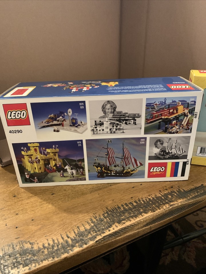 LEGO Promotion Lot: 60 Year Anniversary (40290) & Aqua Brick (6346101 ...