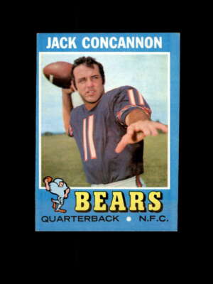 1971 Topps Football #262 Jack Concannon STARX 6.5 EX/MT+ (LS805096) | eBay