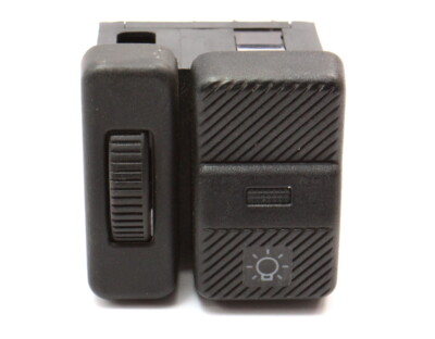 Headlight Head Light Lamp & Dimmer Switch 90-94 VW Passat B3 Genuine ...