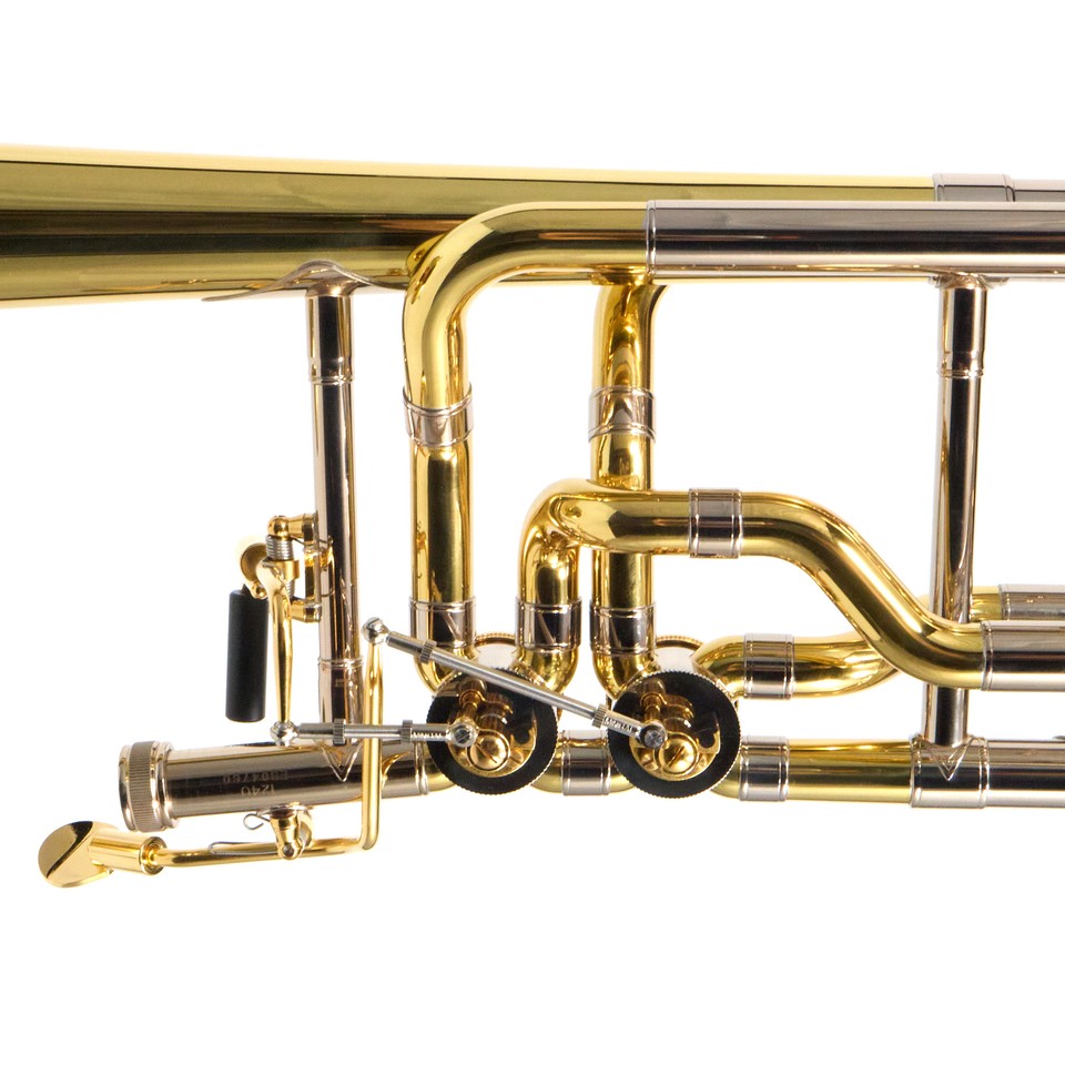 Jupiter XO Model 1240L Professional Dual Rotor Bass Trombone SN EB04760 ...