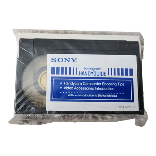 Sony HandyCam HANDYGUIDE Camcorder Video 8 Cassette Tape 3-054-045-01 ...