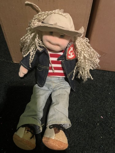 Ty Beanie Boppers Lucky Lucy Dresssed In USA Jacket Hat And Shoes. Mwmt ...