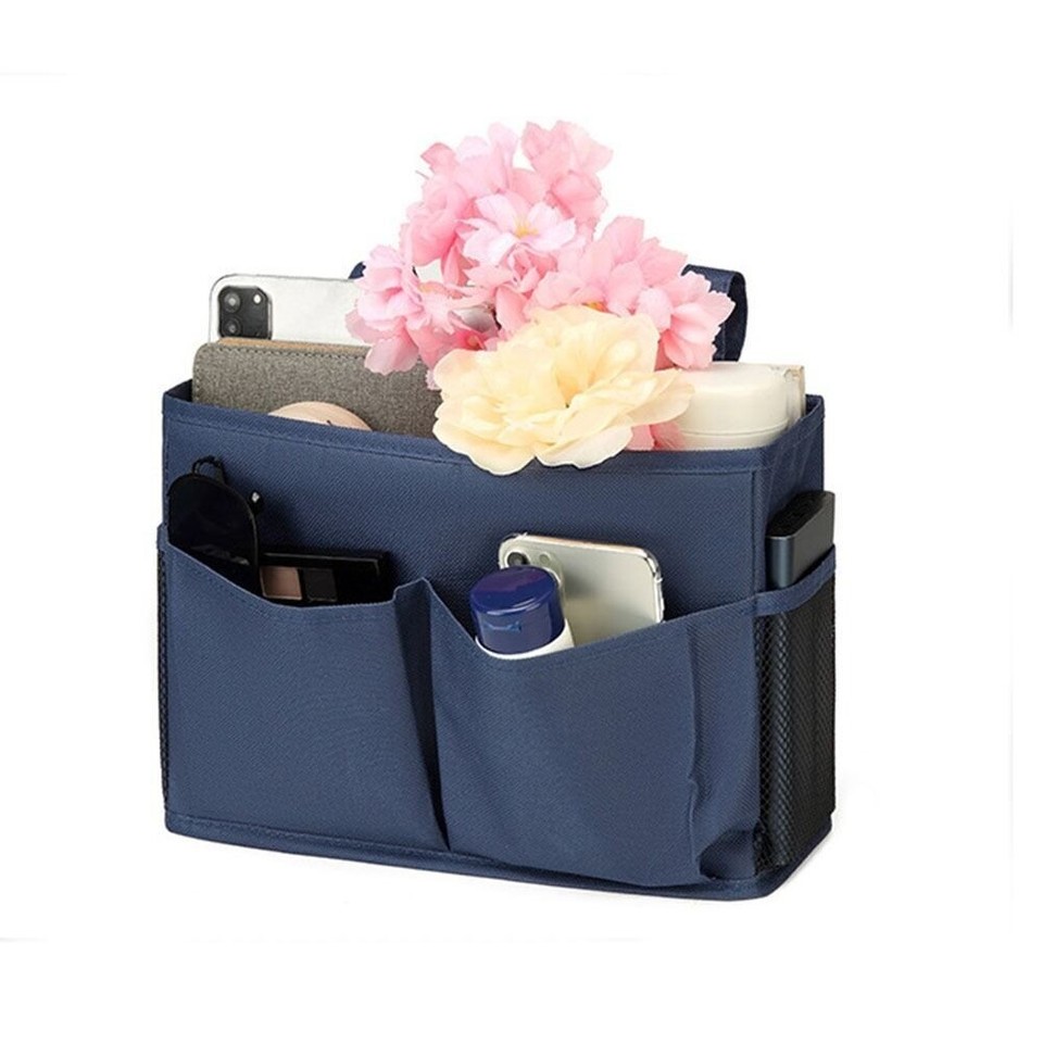 Reusable Bed Sofa Side Pouch Bag Bunk Bed Organization Dormitory ...