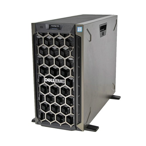 Dell EMC PowerEdge T440 Server 1x Silver 4210 10C 64GB 4x 12TB 7.2K SAS ...