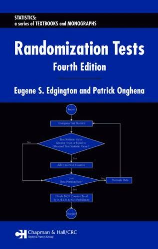 Randomization Tests [With CD] by Edgington, Eugene; Onghena, Patrick ...