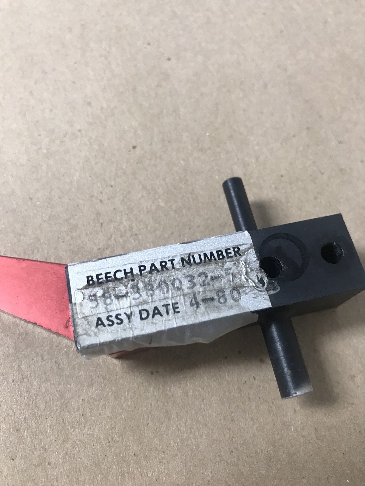 Beechcraft Alternate Static Air Valve 58-380032-5 (1343) | eBay