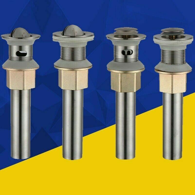 Basin Pop Up Flip Top Drain Sink Waste Trap with Deodorant Water Pipe ...