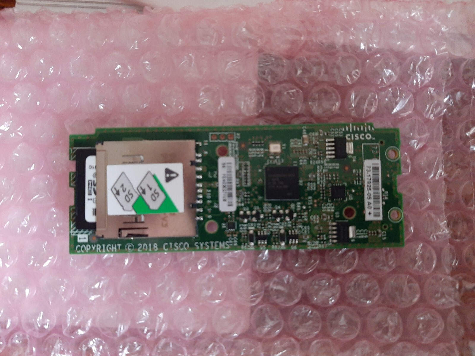 Cisco Dual SD Card Module UCS-MSTOR-SD Reader UCS B200 C220 C240 C125 ...