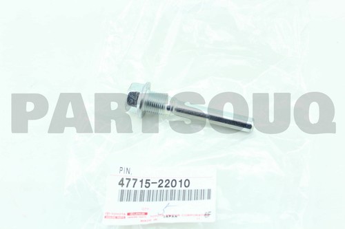 4771522010 Genuine Toyota PIN, CYLINDER SLIDE(FOR REAR DISC BRAKE ...