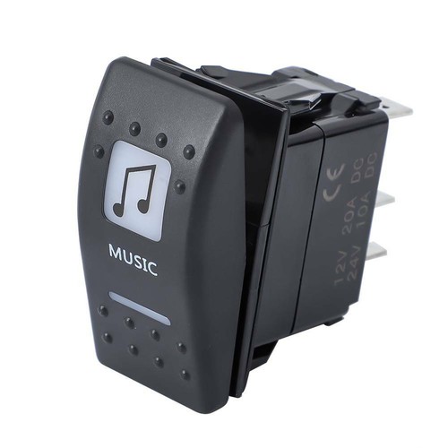 Rocker Switch Music Amber/Orange for Can-Am Maverick X3 Commander ...