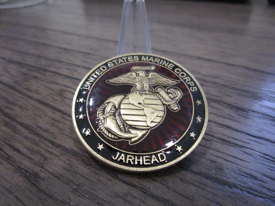 USMC JARHEAD This Is My Rifle Challenge Coin #437T | eBay