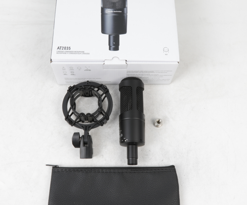 A-T AT2035 Large Diaphragm Cardioid Condenser Microphone New | eBay