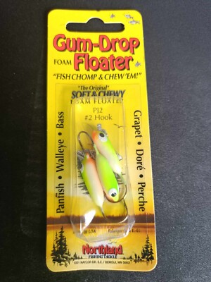 Gum-Drop Floater Foam, "Fish Chomp & Chew'Em!" PJ2-23 WATERM | eBay
