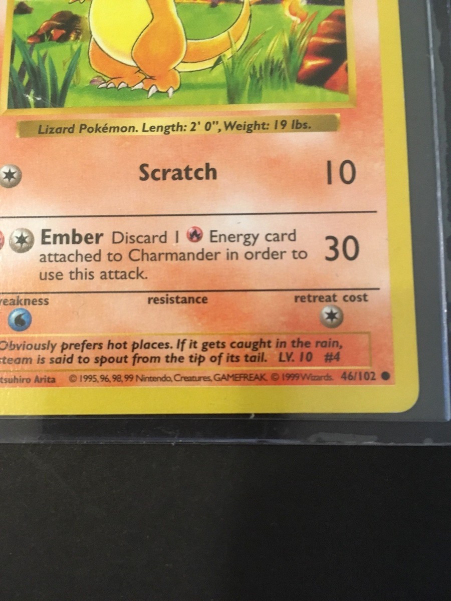 Cartao Charmander Original