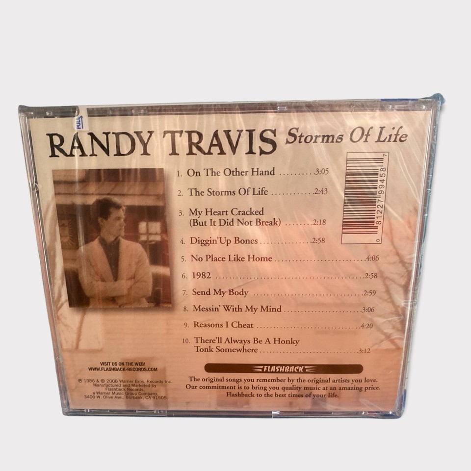 Storms of Life by Randy Travis CD, Feb-2008, Flashback Records | eBay