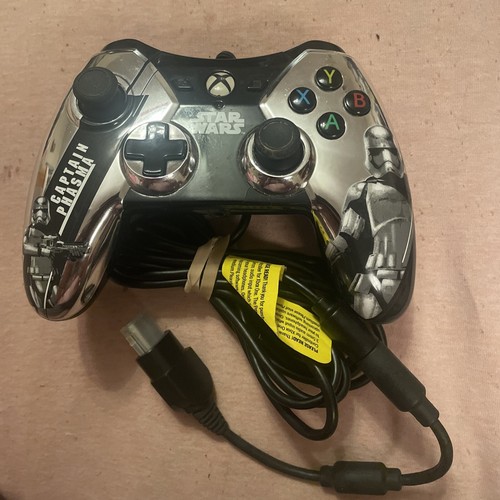 Xbox One / PC Power A Star Wars Wired Controller Captain Phasma Silver ...