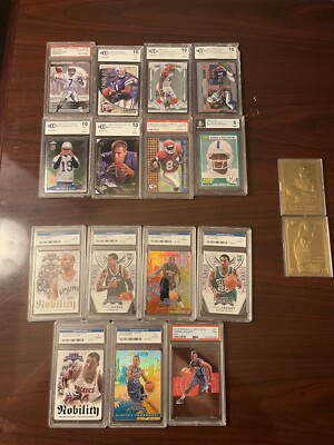 Graded Sports cards/slabs lot. NBA & NFL. | eBay