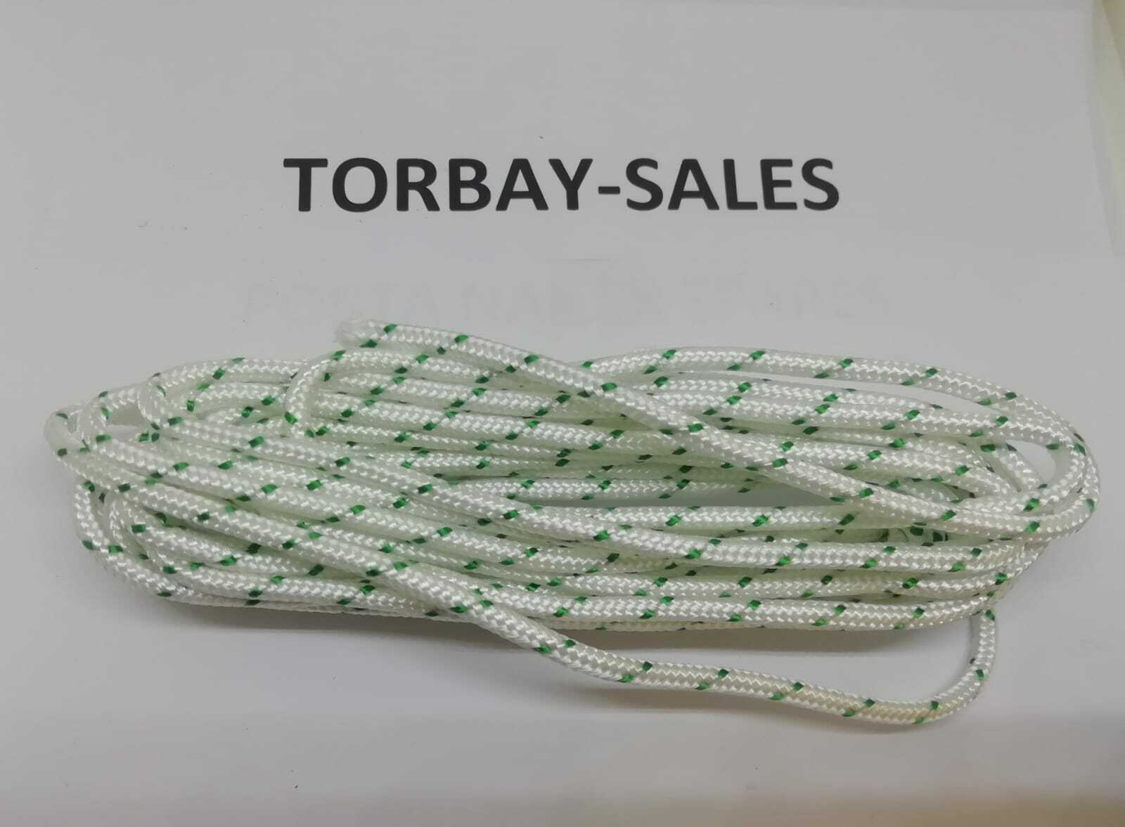 100m 3.5mm Starter Pull Cord Rope Recoil Start Petrol Generator ...