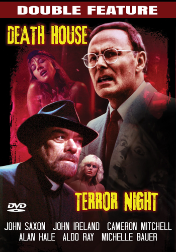 DEATH HOUSE & TERROR NIGHT - OOP Double Feature DVD John Saxon Michelle ...