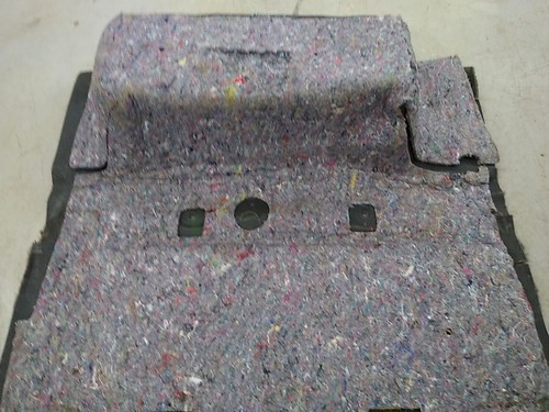 Pontiac Firebird Rear Interior Floor Carpet Trans AM Black Fits 1982 ...
