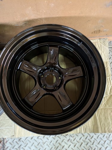 JDM Deep rim RAYS 21c 18 inch 12J -33 5h 114.3 RX-7 GT-R Skyline TE37SL ...