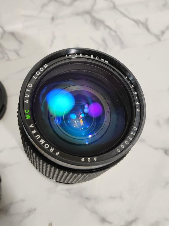 Promura MC Auto Zoom 1:3.5-4.5 28-80mm Macro Camera Lens W Case And ...