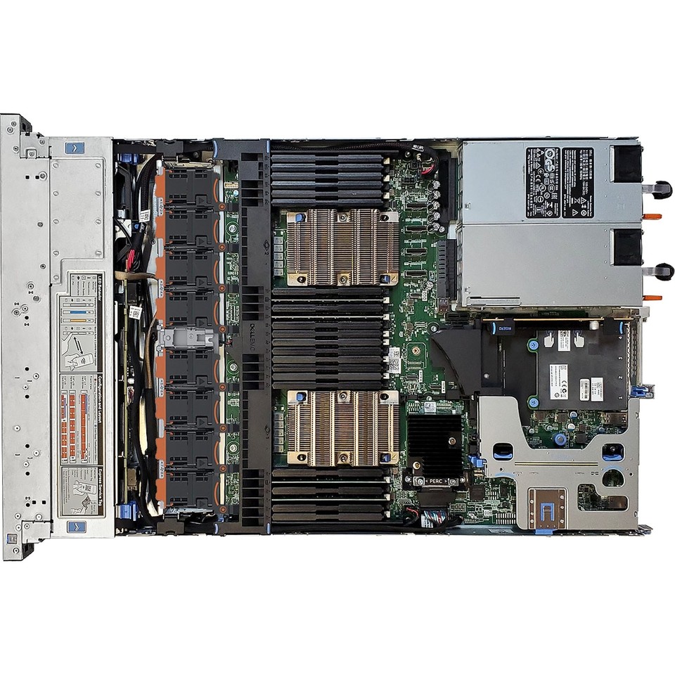 Dell EMC PowerEdge R640 Server 2x Silver 4110 8C 32GB 2x 8TB 7.2K H730P ...