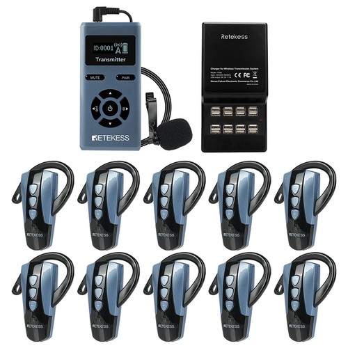 Retekess TT106S Tour Guide System,Tour Guide System Ohrbügel,für ...