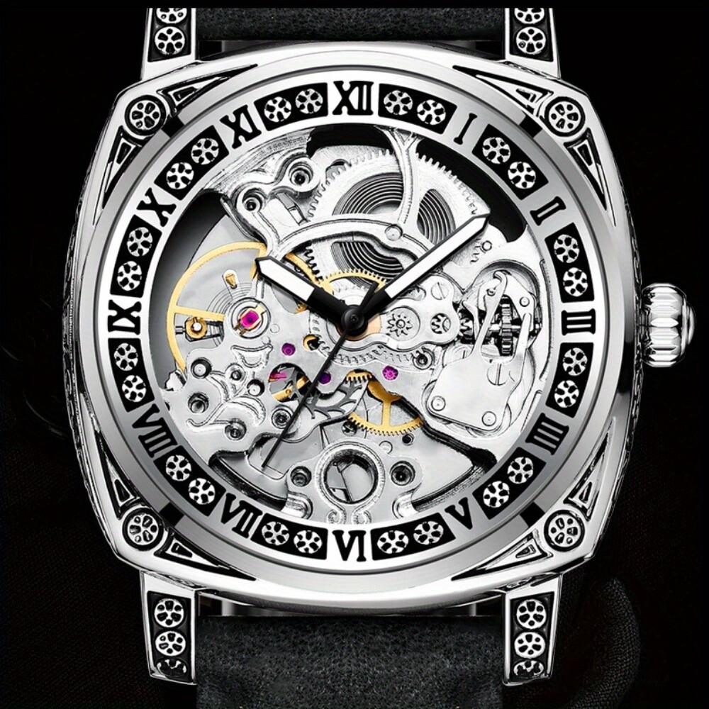 4Pcs Automatic Mechanical Watch Multifunctional Luminous Mechanical ...