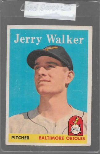 1958 Topps Baseball #113 JERRY WALKER Orioles 11785 | eBay