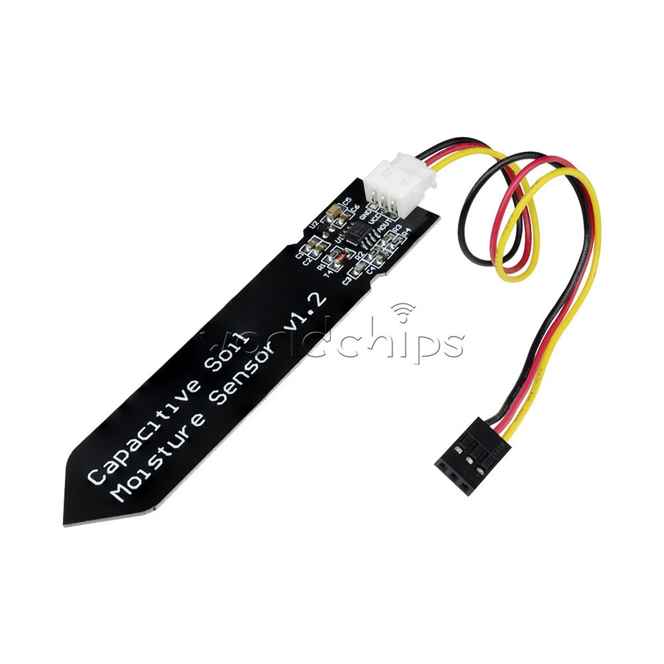 Capacitive Soil Moisture Sensor V1.2 Corrosion Resistant + Analog ...
