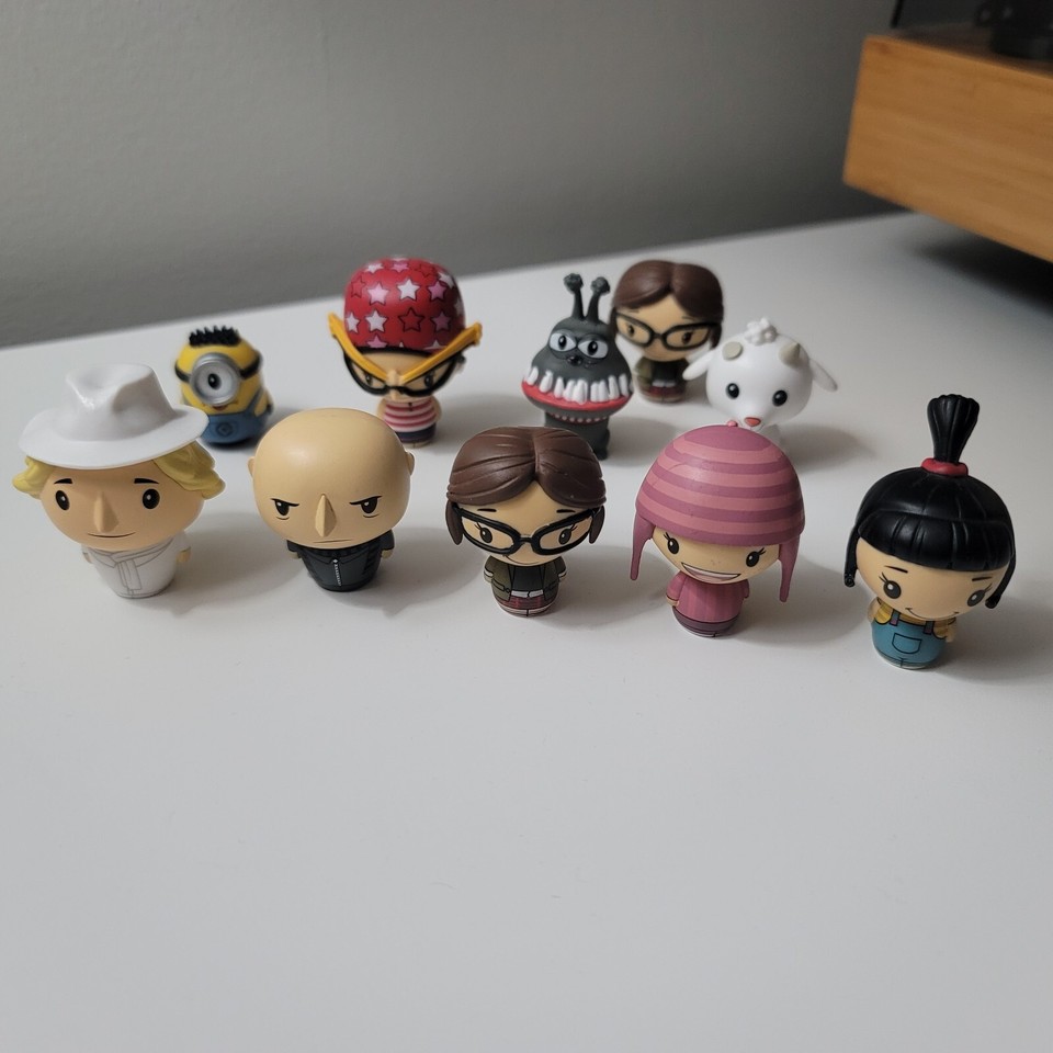 Funko Pint Size Heroes Minions Despicable Me 3 Lot x9 Goat Gru Margo ...