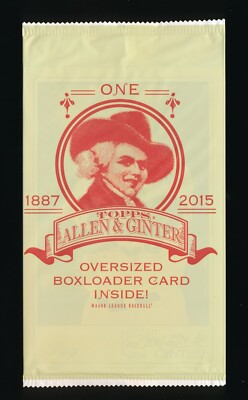 2015 TOPPS ALLEN & GINTER CABINET BOXLOADER CARD MLB UNOPENED (E) | eBay