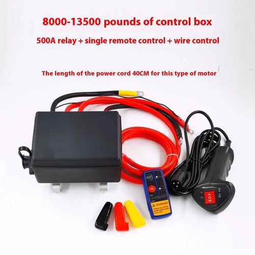 Winch Control Box with Wireless Remote Control Off-Road Winch ...