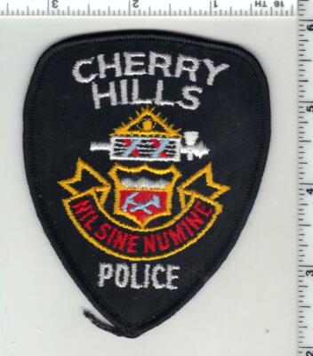 Cherry Hills Police (Colorado) 3rd Issue Shoulder Patch | eBay