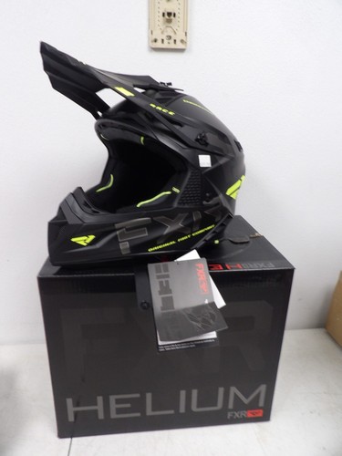 FXR Maverick Team Modular Snow Helmet w/Electric Shield Black/Charcoal ...