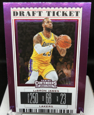 Lebron James Draft Ticket Red Foil | eBay