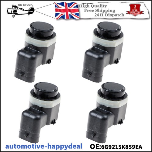 4 X PDC AID PARKING SENSOR FOR FORD GALAXY FIESTA MK6 FOCUS KUGA MONDEO ...