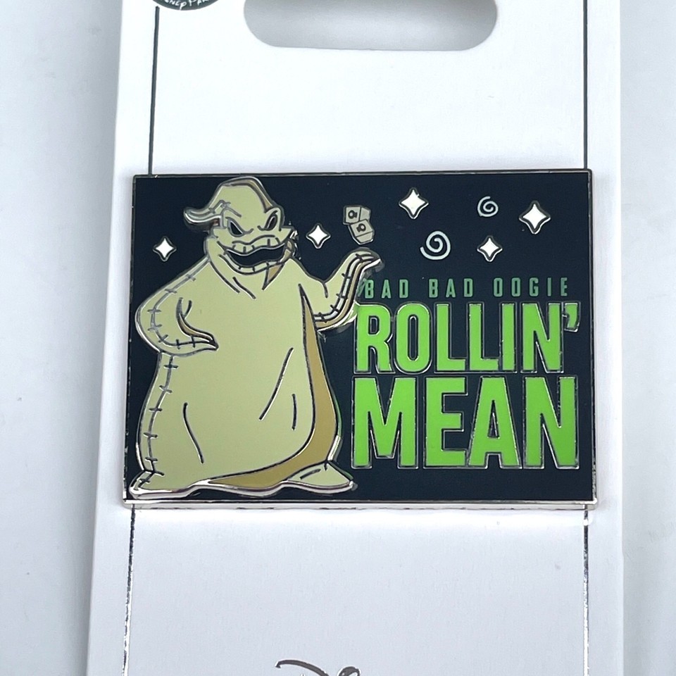 Disney Nightmare Before Christmas Oogie Boogie Bad Bad Oogie Rollin ...