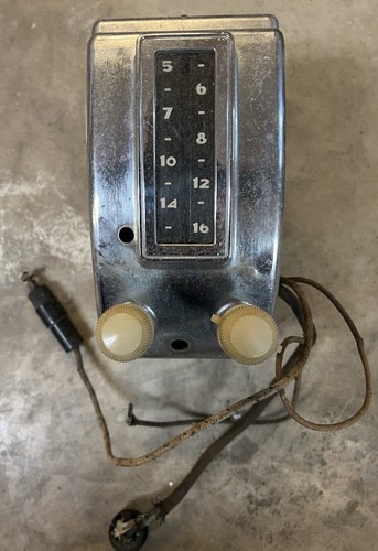 Chevrolet Car Radio Vintage 1949 - 1950 Model 986241 B49 | eBay